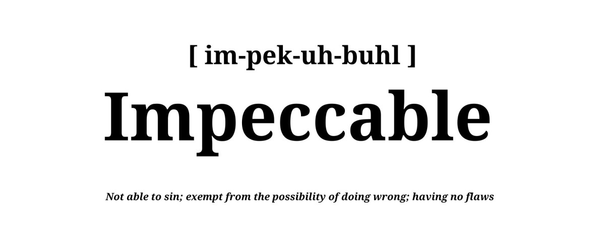 Impeccability of Christ - The Master's Church